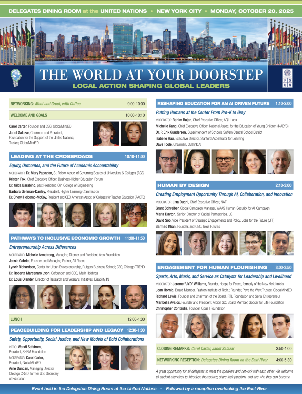 GlobalMindED United Nations Event – GlobalMindED